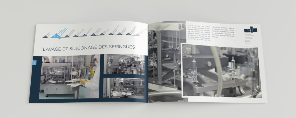 Laboratoire LCA Pharmaceutical / Conception d'une brochure